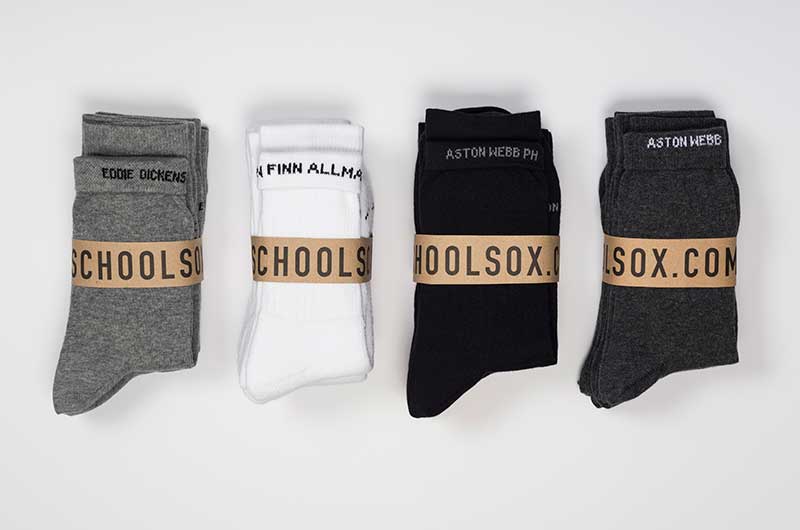 SCHOOLSOX - Personalised socks for kids. No labels, no fuss.