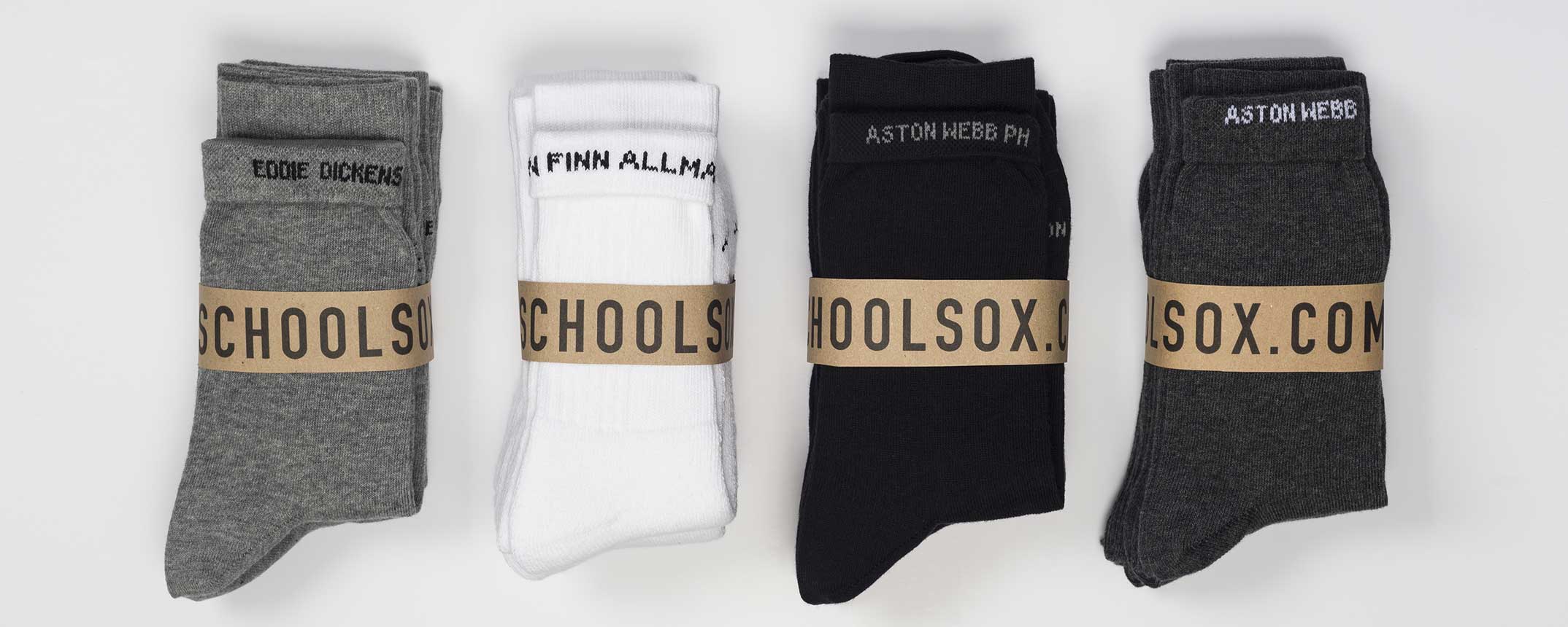 SCHOOLSOX - Personalised socks for kids. No labels, no fuss.