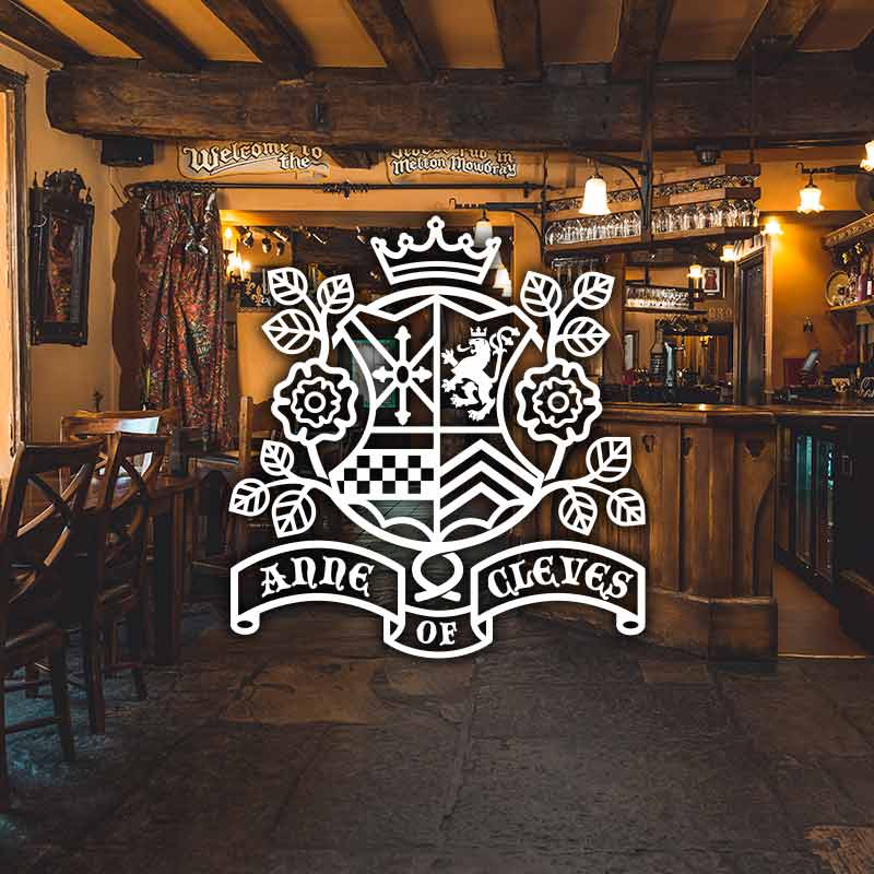 The Anne of Cleves - Logo design, branding, website design, Melton Mowbray